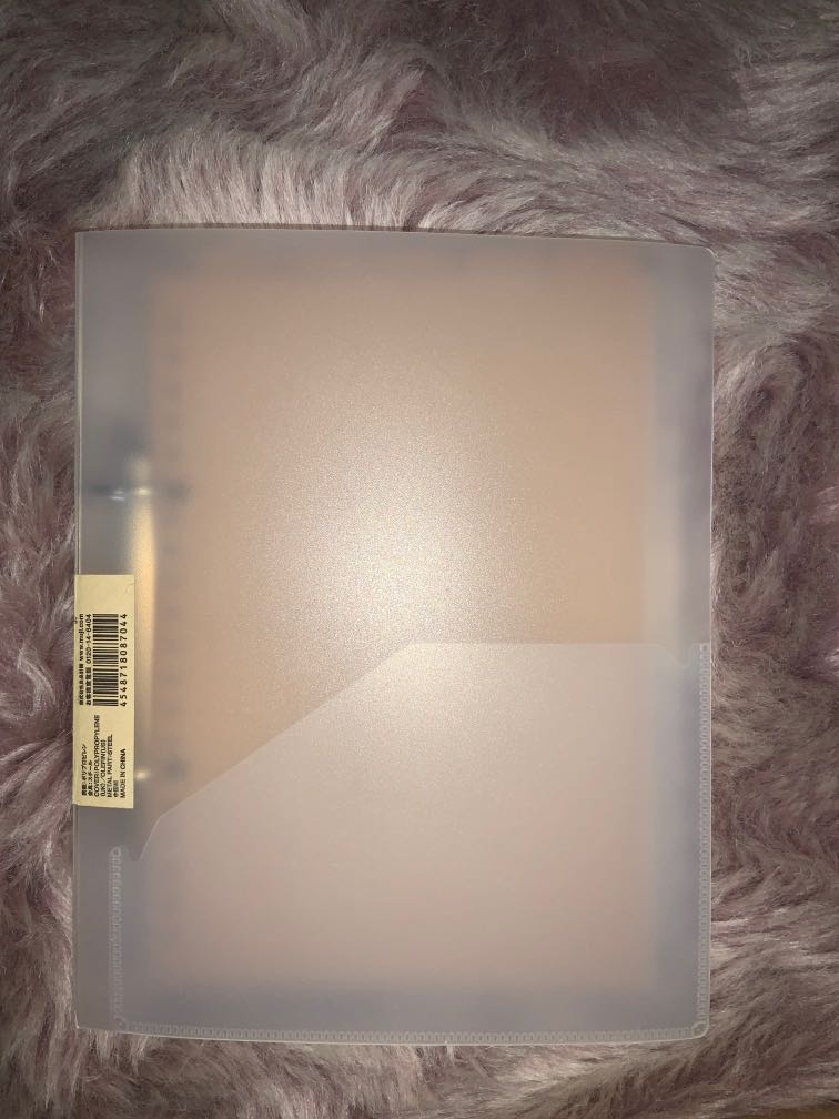 Muji A5 Ring File, Hobbies & Toys, Stationery & Craft, Stationery ...