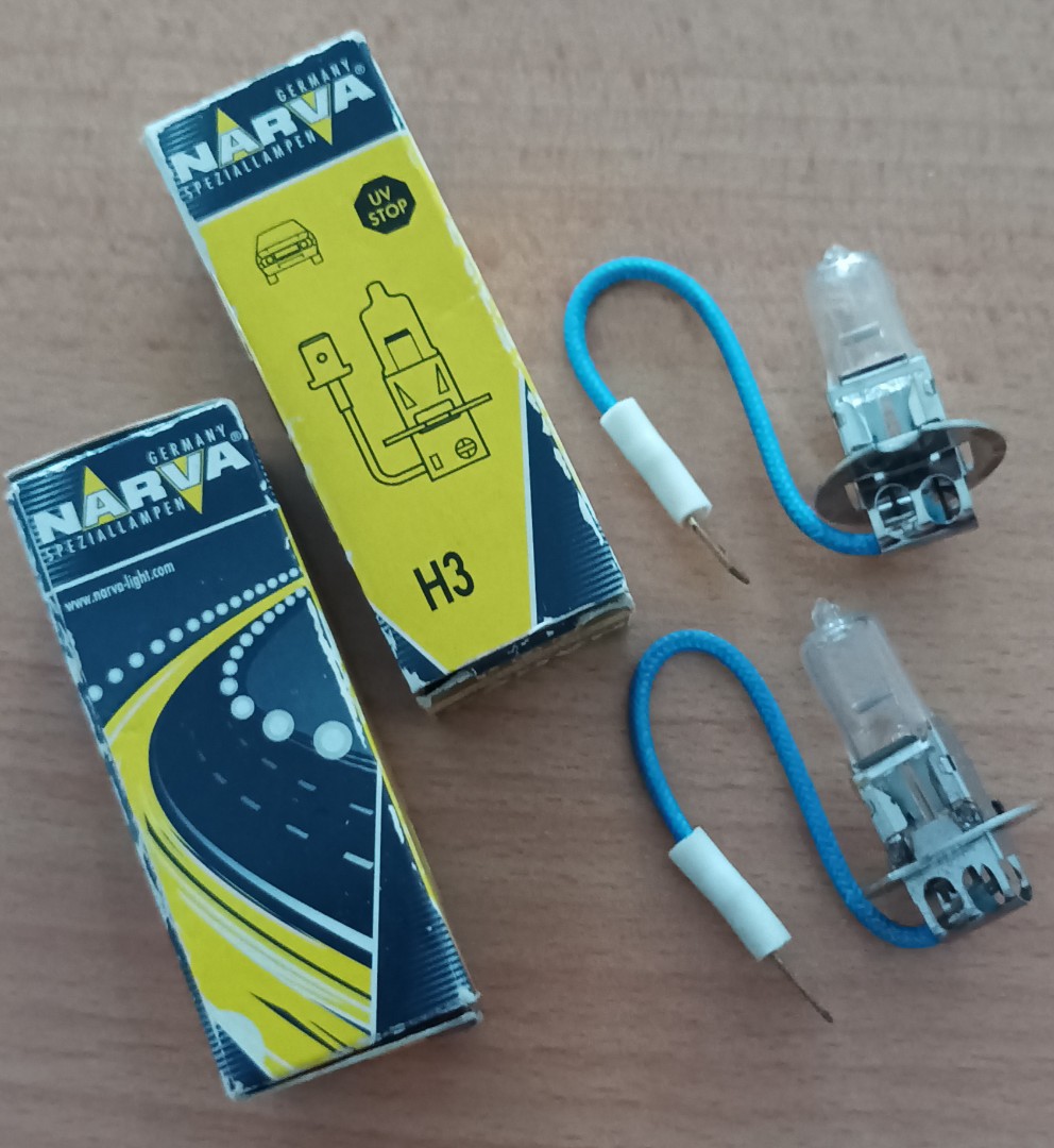 NARVA Germany H3 Lamp 12V 55W, Car Accessories, Accessories on Carousell