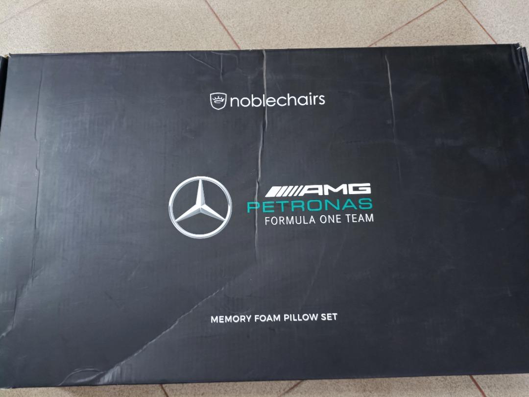 noblechairs Mercedes-AMG Petronas F1 Team Memory Foam Pillow Set, Auto ...