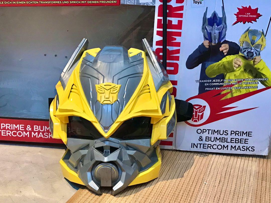 Transformers Optimum Prime and Bumblebee Masks, Babies & Kids, Babies ...