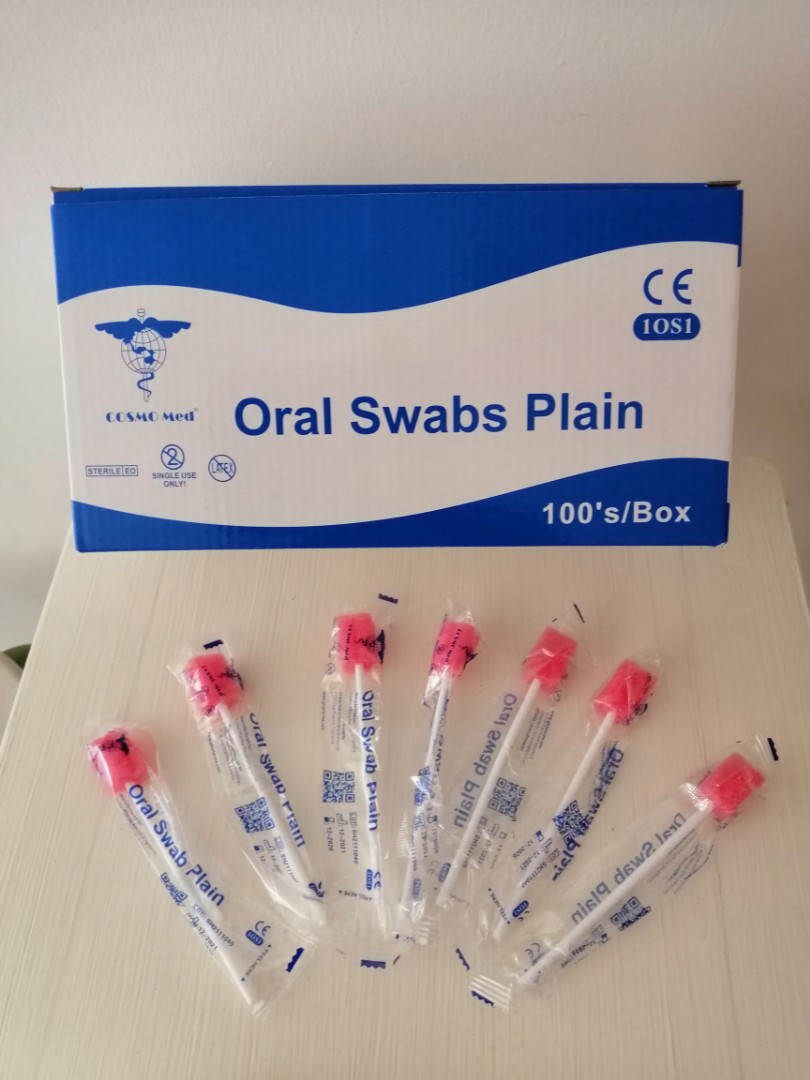 ORAL SWABS (PLAIN), Health & Nutrition, Medical Supplies & Tools on ...