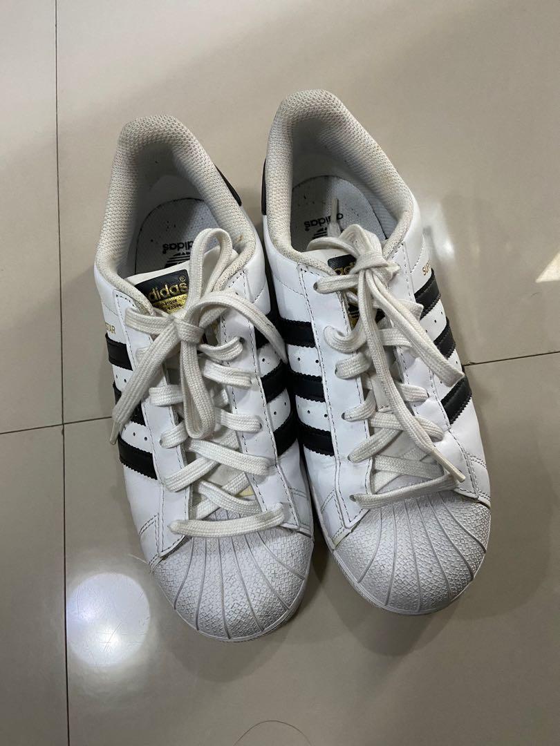 Original Adidas Superstar, Women's Fashion, Footwear, Sneakers on Carousell