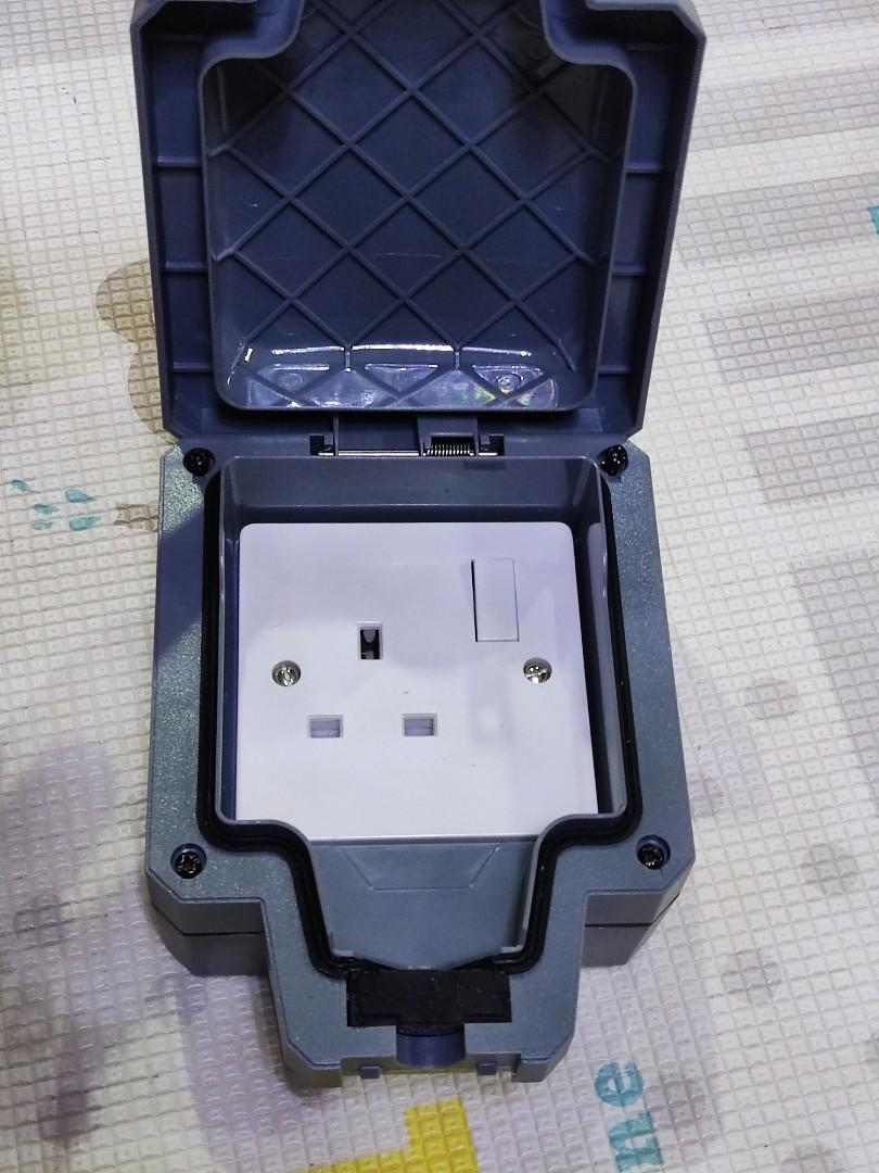 Outdoor Socket, Socket, IP66, single socket, Outdoor Single Socket ...