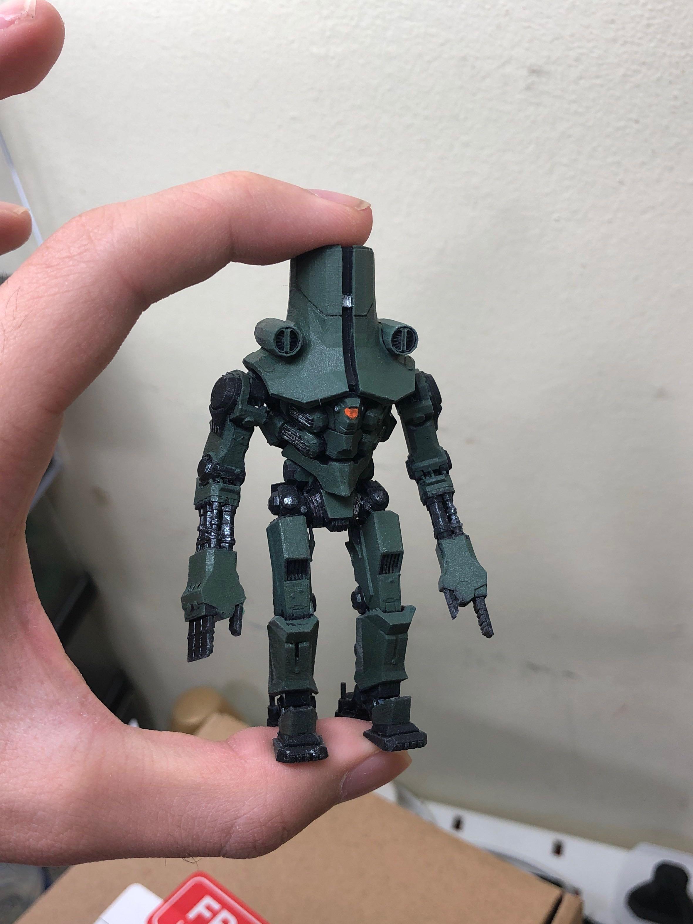 Pacific Rim Cherno Alpha Jeager mini display figure, Hobbies & Toys ...