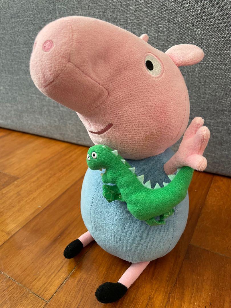 Peppa pig and George soft toys, Hobbies & Toys, Toys & Games on Carousell