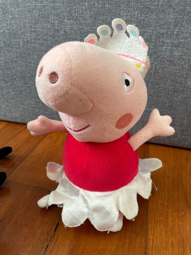 Peppa pig and George soft toys, Hobbies & Toys, Toys & Games on Carousell