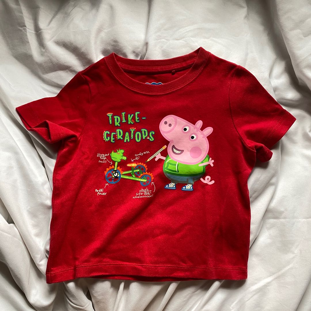 Peppa Pig baby tee, Women's Fashion, Tops, Shirts on Carousell