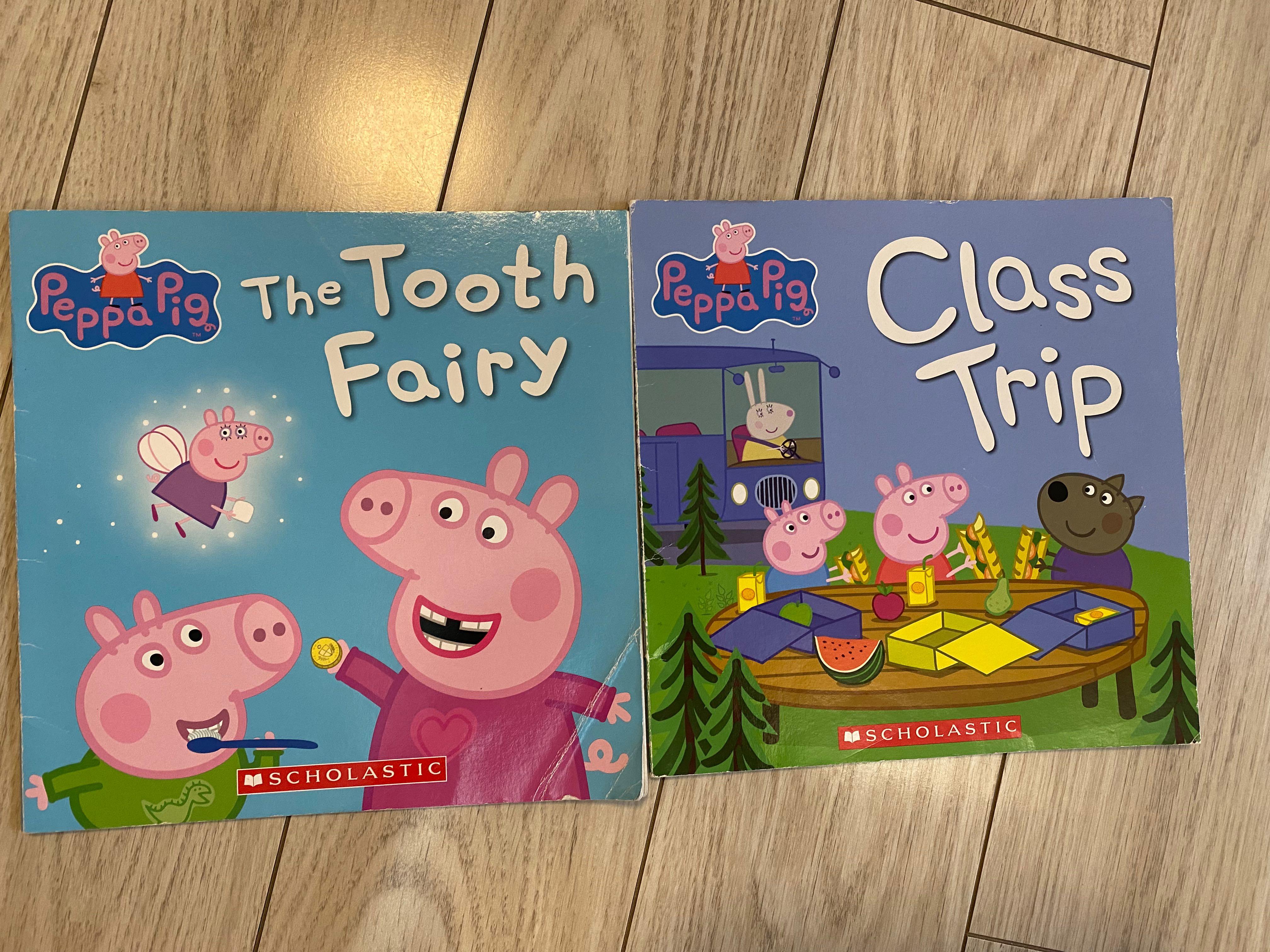 Peppa pig :the tooth fairy /Class Trip, 興趣及遊戲, 書本 & 文具, 小說 & 故事書 ...