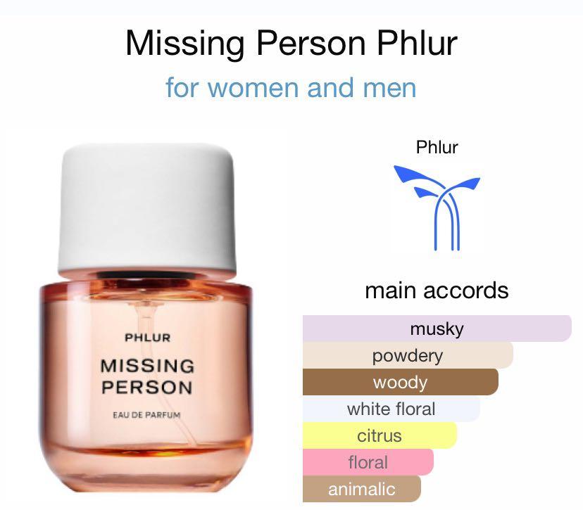 Phlur Missing Person & Phloria 2mL Vials, Beauty & Personal Care ...