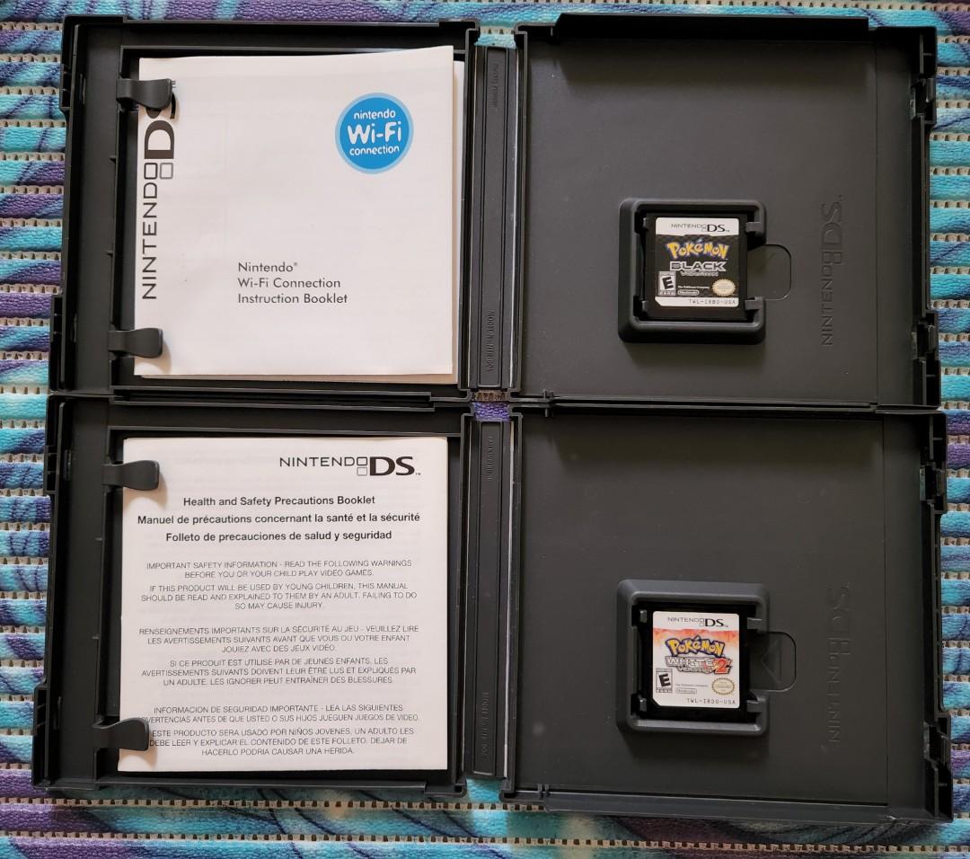 Pokemon Black Version 1 and Pokemon White Version 2, Video Gaming ...