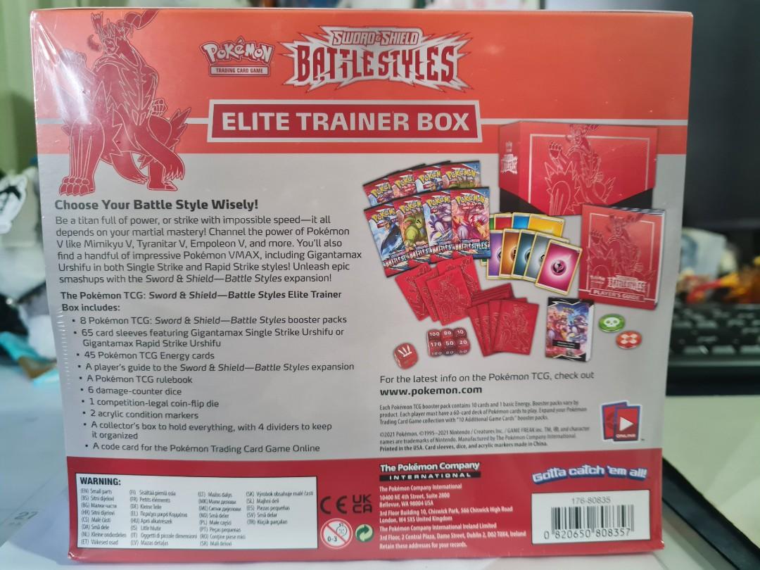 Pokemon TCG Battle Styles ETB, Hobbies & Toys, Toys & Games on Carousell