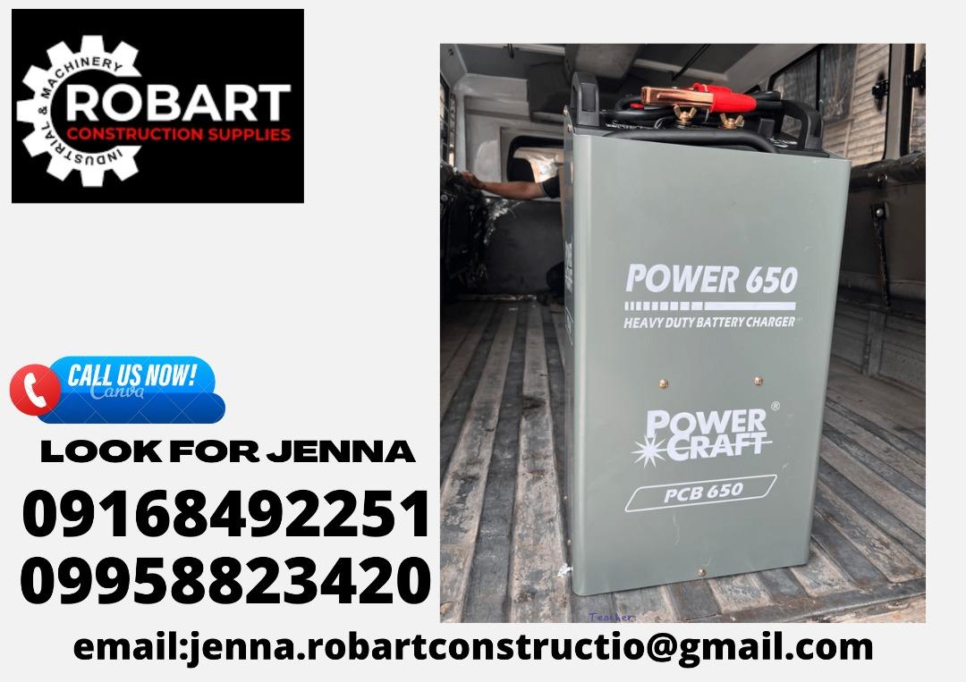 Powercraft Battery charger model:PCBC 650, Commercial & Industrial ...