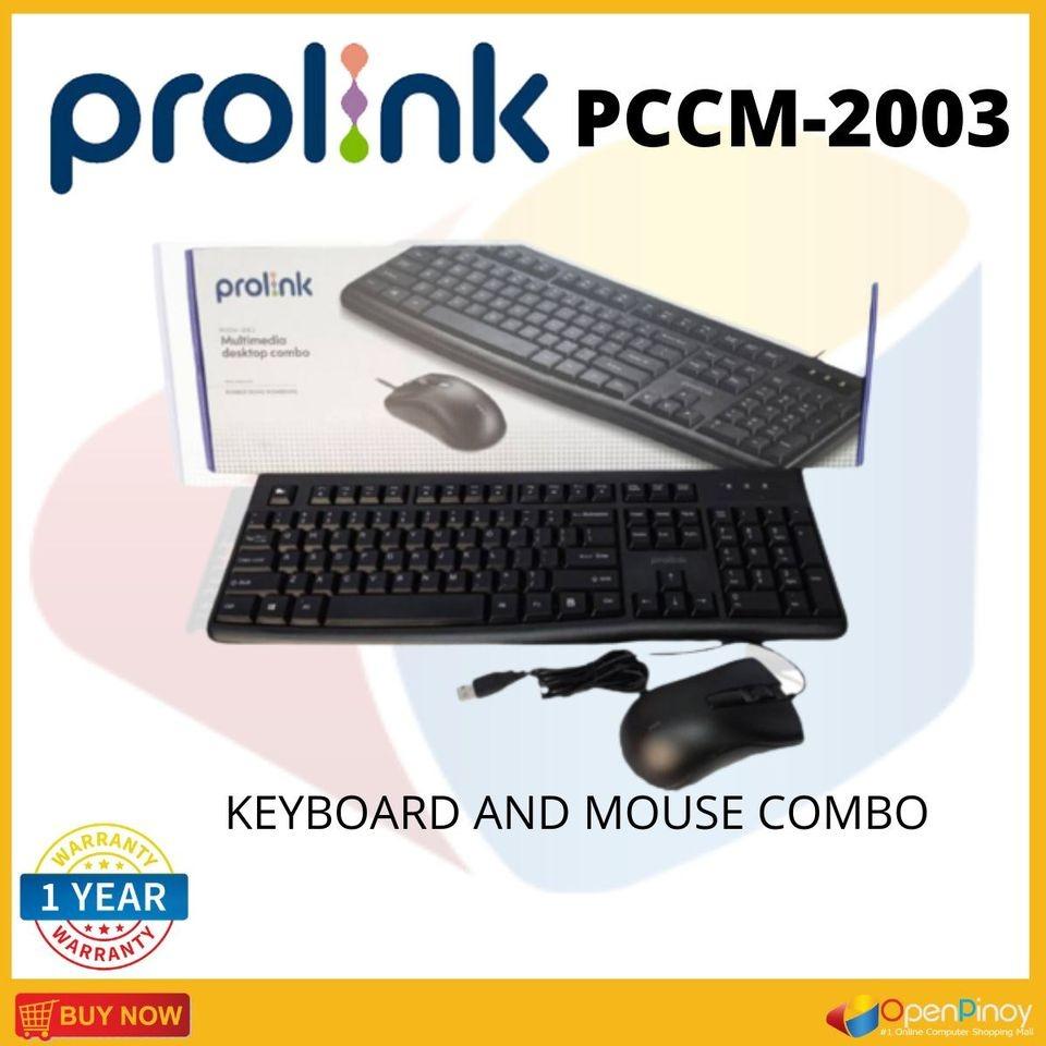 PROLINK KEYBOARD AND MOUSE, Computers & Tech, Parts & Accessories ...
