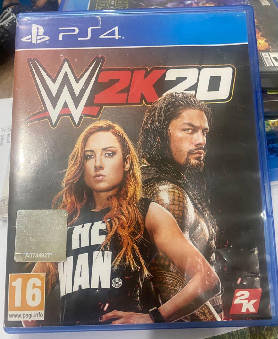 PS4 WWE 2K20, Video Gaming, Video Games, PlayStation on Carousell