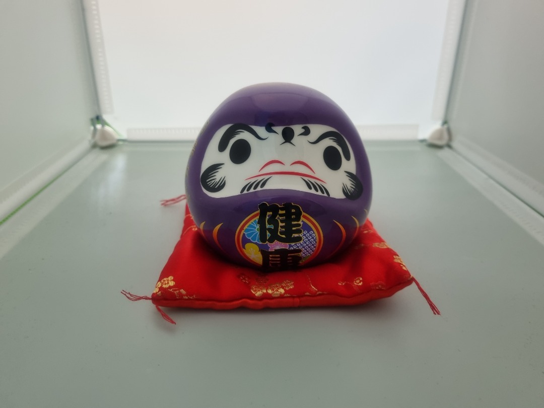 Purple Daruma, Furniture & Home Living, Home Decor, Other Home Decor on ...
