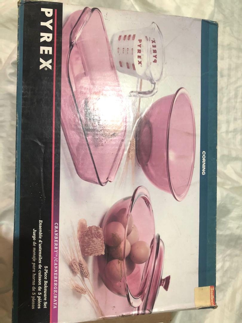 Pyrex set, Furniture & Home Living, Kitchenware & Tableware, Dinnerware ...