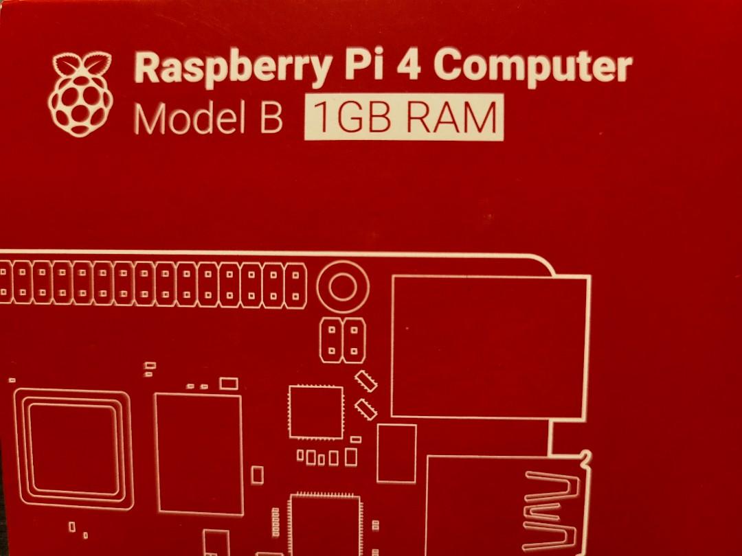 Raspberry Pi 4 model B, 1GB RAM, Computers & Tech, Desktops on Carousell