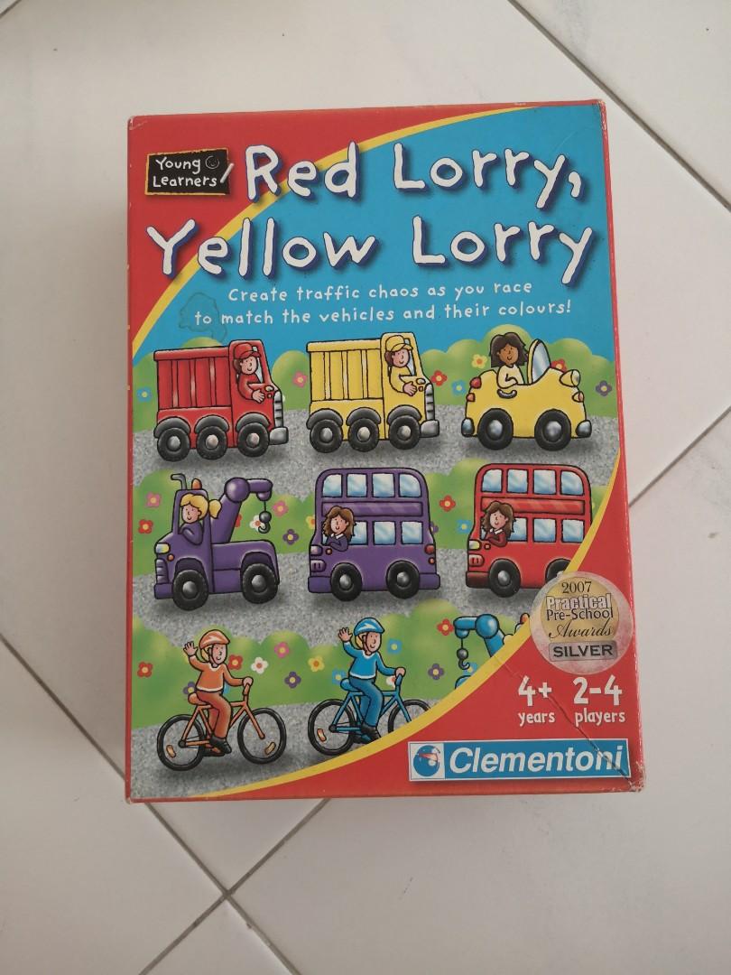 Red Lorry, Yellow Lorry game set, Hobbies & Toys, Toys & Games on Carousell