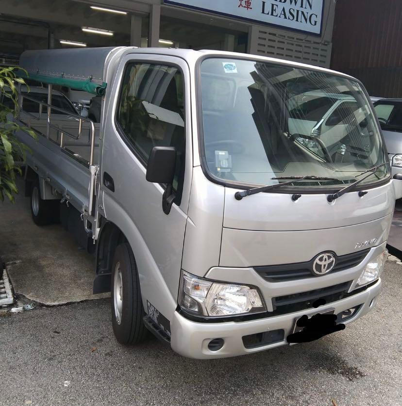 Rent Lorry 2022 Toyota Dyna 10ft with Full canopy Rental Truck, Cars ...
