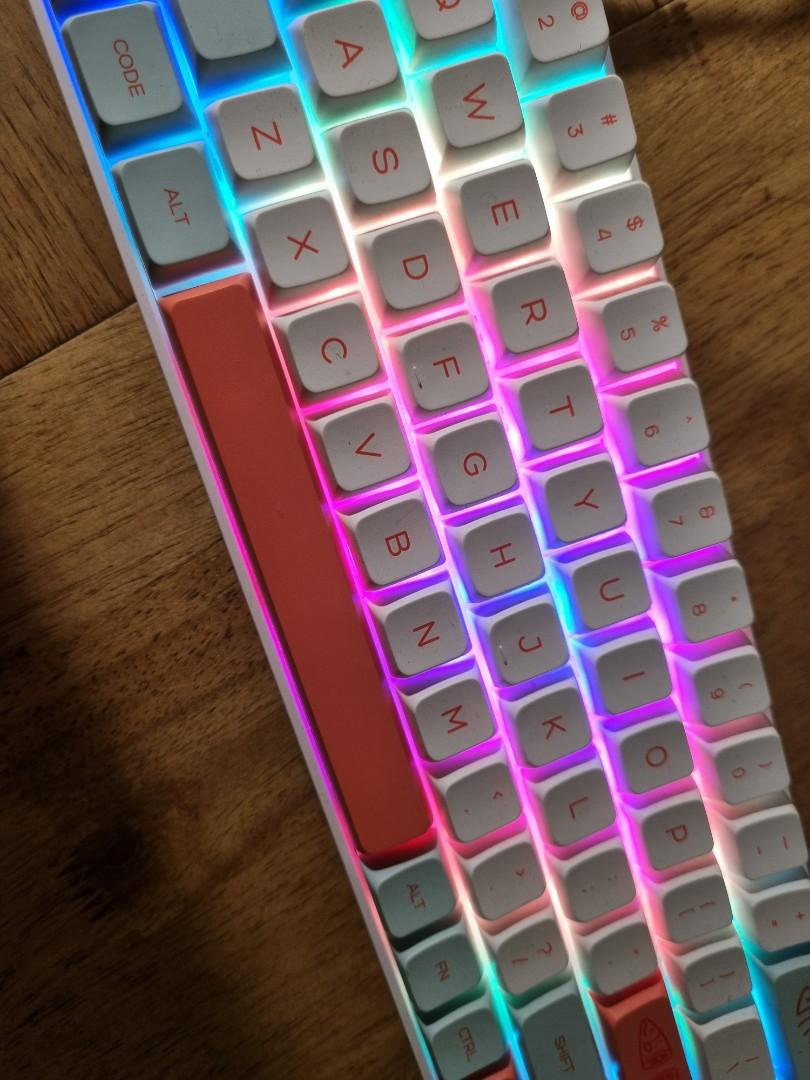 RGB mechanical red switches keyboard, Computers & Tech, Parts ...