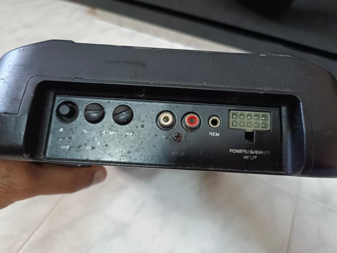 Car Rodek super compact active subwoofer and sound stream subwoofer ...