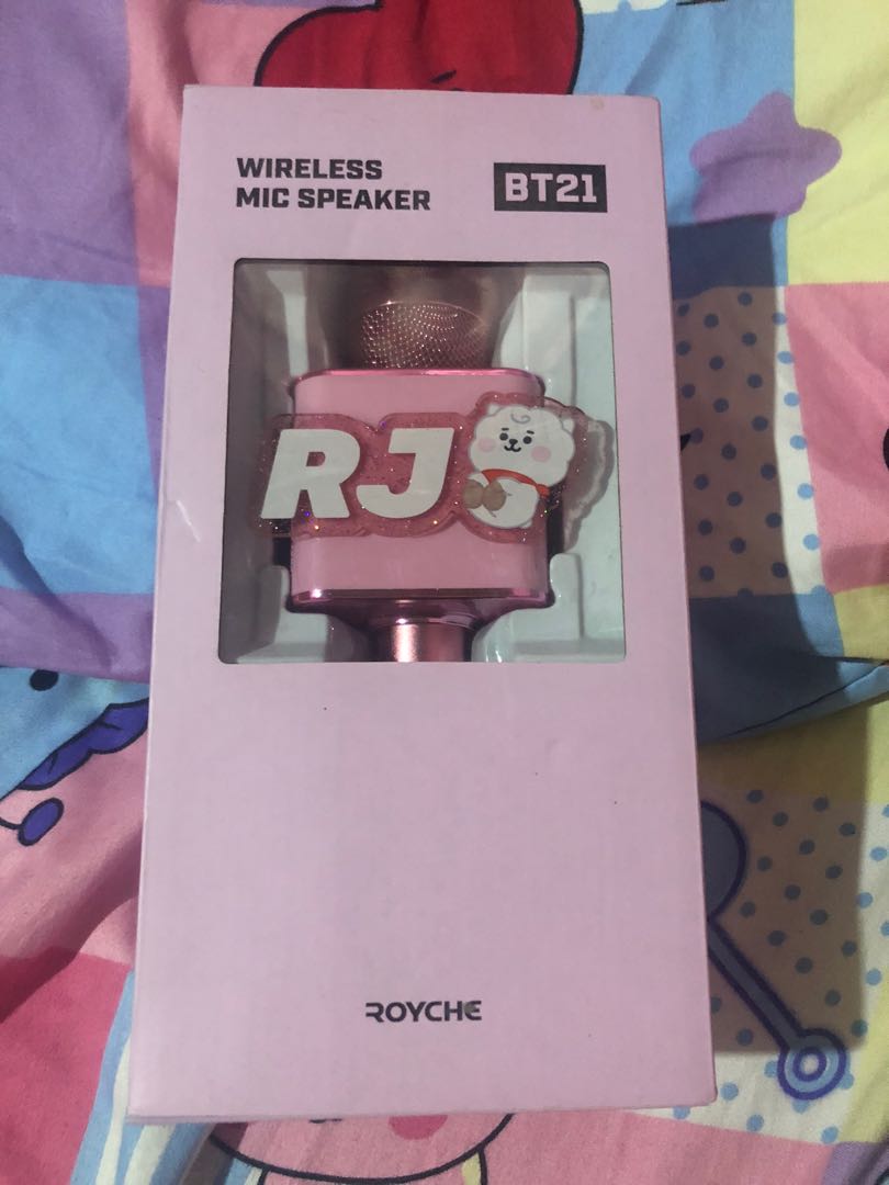 Royche x BT21 Baby RJ Bluetooth Mic, Hobbies & Toys, Memorabilia & Collectibles, K-Wave on Carousell