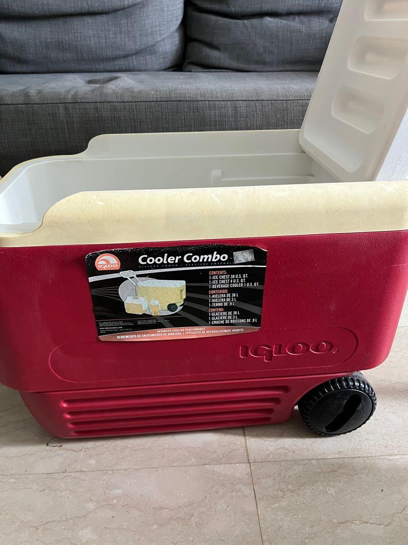 Rubbermaid Igloo Tupperware Cooler Sports Bottle Water Dispenser ...