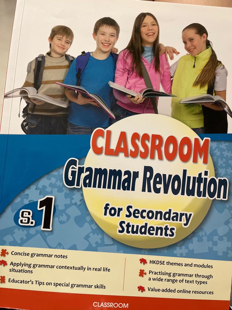 S.1 Classroom Grammar Revolution For Secondary Students, 興趣及遊戲, 書本 & 文具 ...