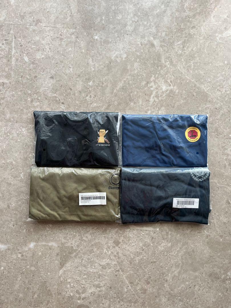 SAF Army RSAF Armour Admin T-Shirt/ Vest/ Singlet, Men's Fashion, Tops ...