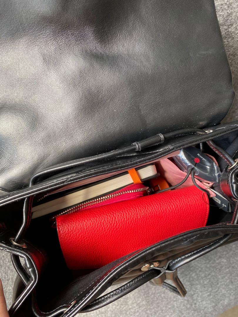 Saint Laurent (YSL) Lou Lou Backpack (black leather), Women's Fashion ...