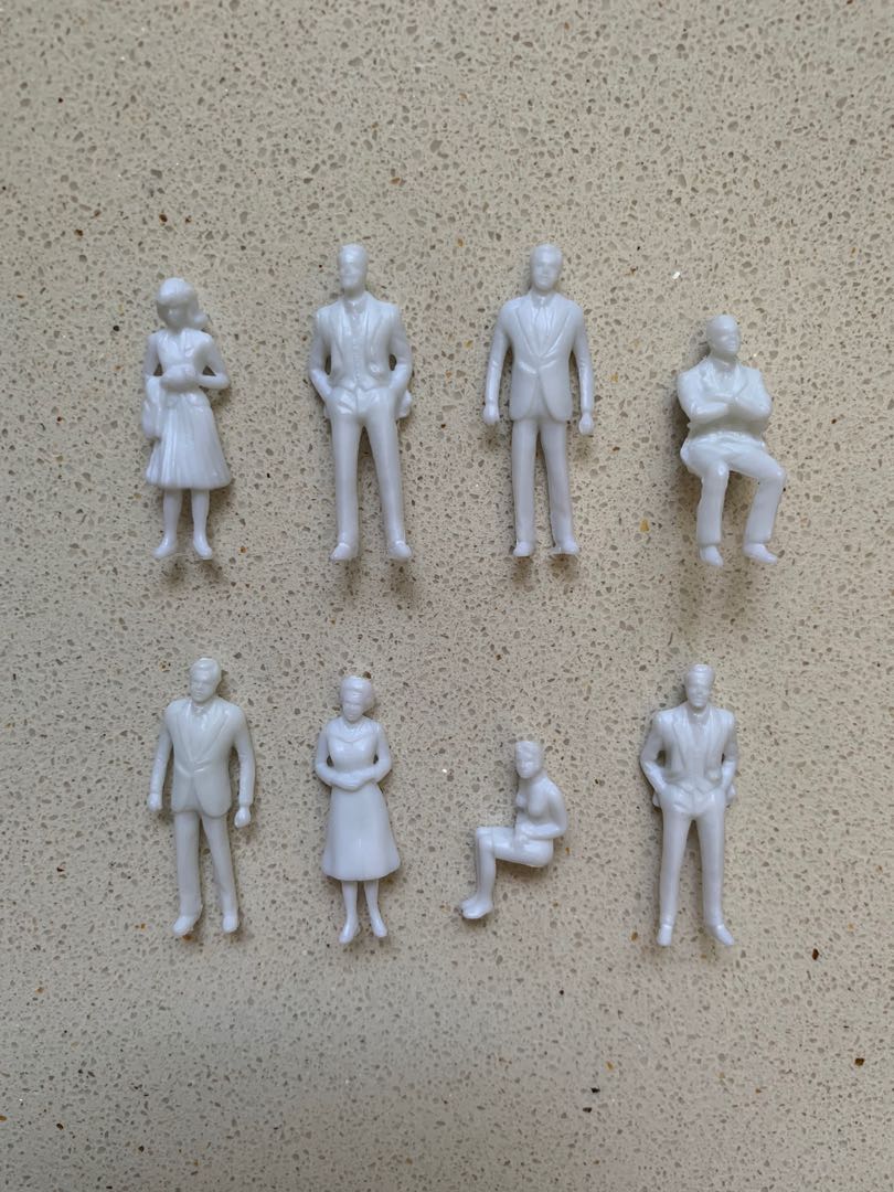 Scaled human figures (1:50), Hobbies & Toys, Stationery & Craft, Craft ...