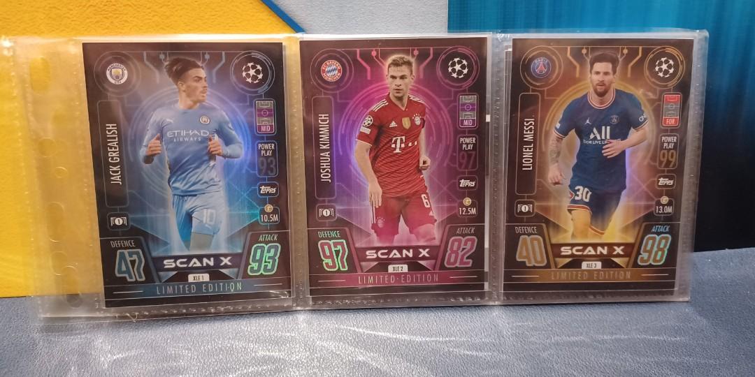 Scan X Limited Editions Messi, Grealish, Kimmich, Hobbies & Toys ...