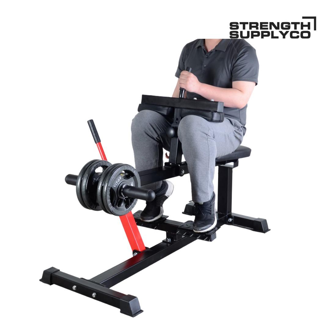 Seated Calf Raise Machine Plate Loaded, Sports Equipment, Exercise ...