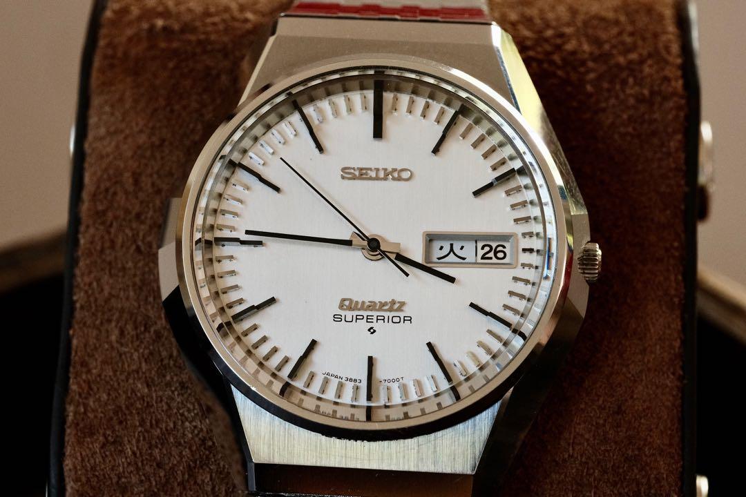 Seiko Quartz Superior 3883-7000, Men's Fashion, Watches & Accessories ...