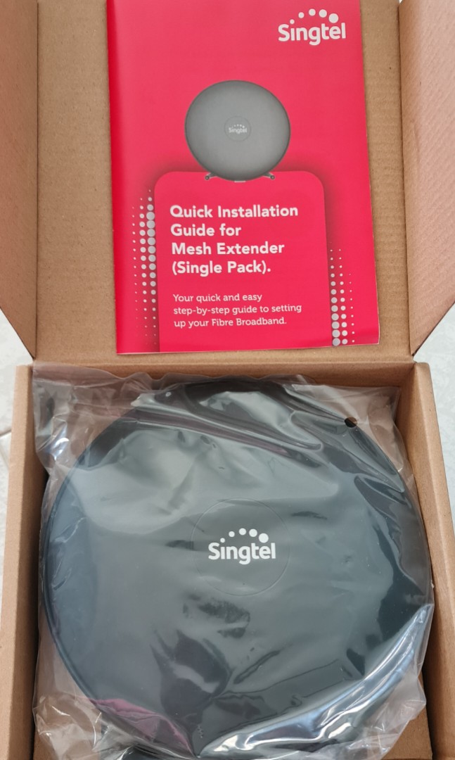 Singtel Wifi Mesh (Brand New), Computers & Tech, Parts & Accessories ...