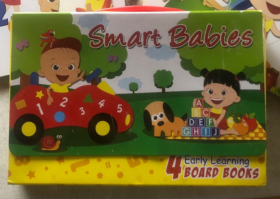 Smart Baby Board Books Volume 1 & 2, Hobbies & Toys, Books & Magazines ...
