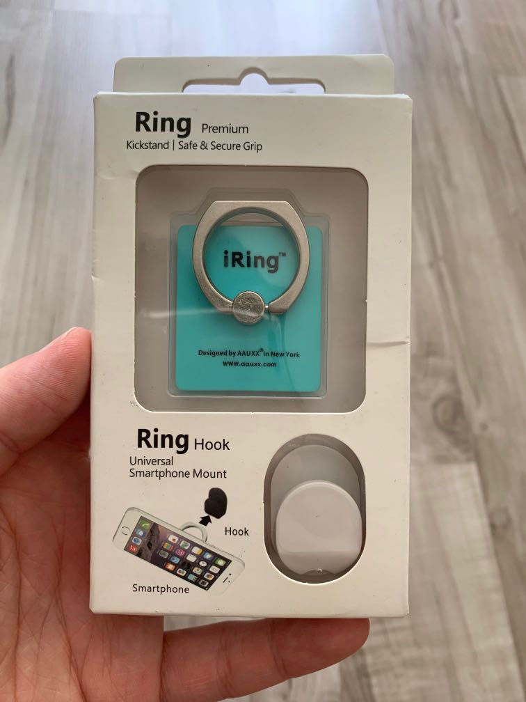 Smart phone ring hook/ phone mount, Mobile Phones & Gadgets, Mobile ...