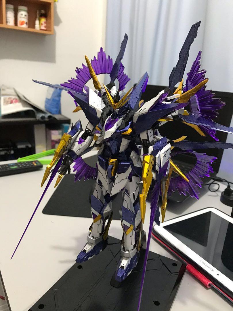 Snaa gundam falcon hunter xh01 custom color blue, Hobbies & Toys, Toys ...