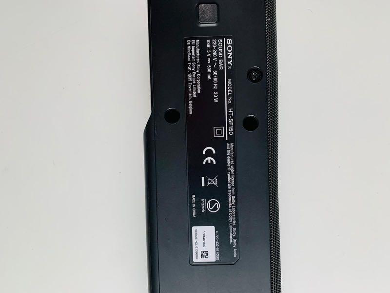 SONY HT-SF150 Soundbar, Audio, Soundbars, Speakers & Amplifiers on ...