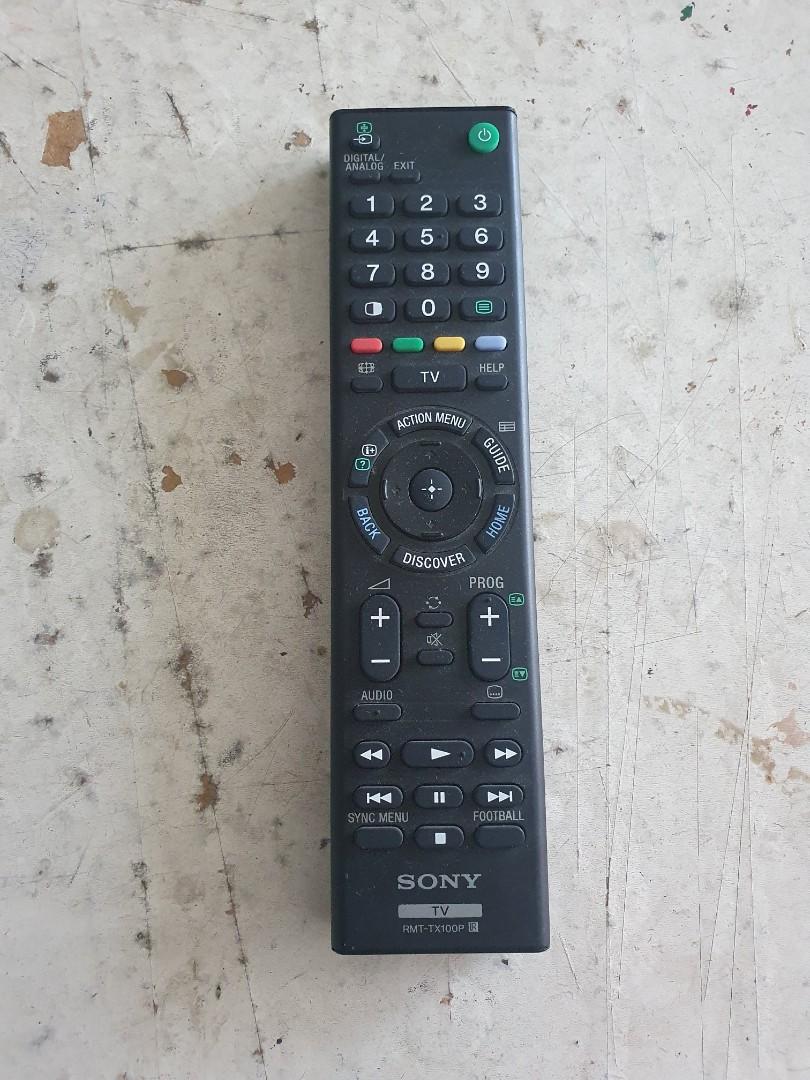 Sony remote controller, TV & Home Appliances, TV & Entertainment, TV ...