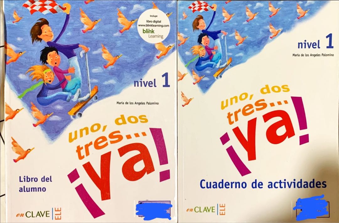 Spanish Text book and work book level 1 by Maria de los Angeles ...