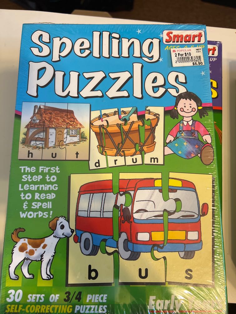spelling puzzle, Babies & Kids, Infant Playtime on Carousell