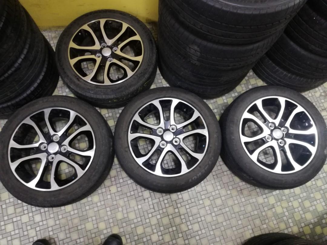 Sport rim myvi bezza axia 15 inch, Auto Accessories on Carousell