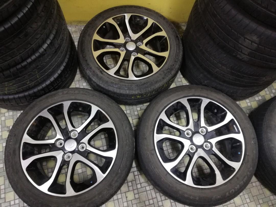 Sport rim myvi bezza axia 15 inch, Auto Accessories on Carousell