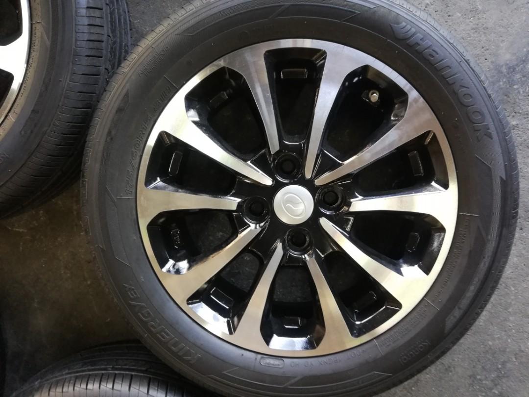 Sport rim perodua bezza Axia myvi 15 inch, Auto Accessories on Carousell