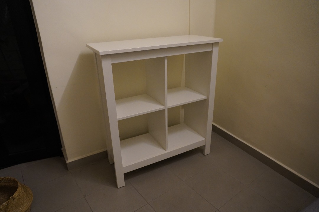 Storage unit, fits standard Ikea storage boxes, Furniture & Home Living ...