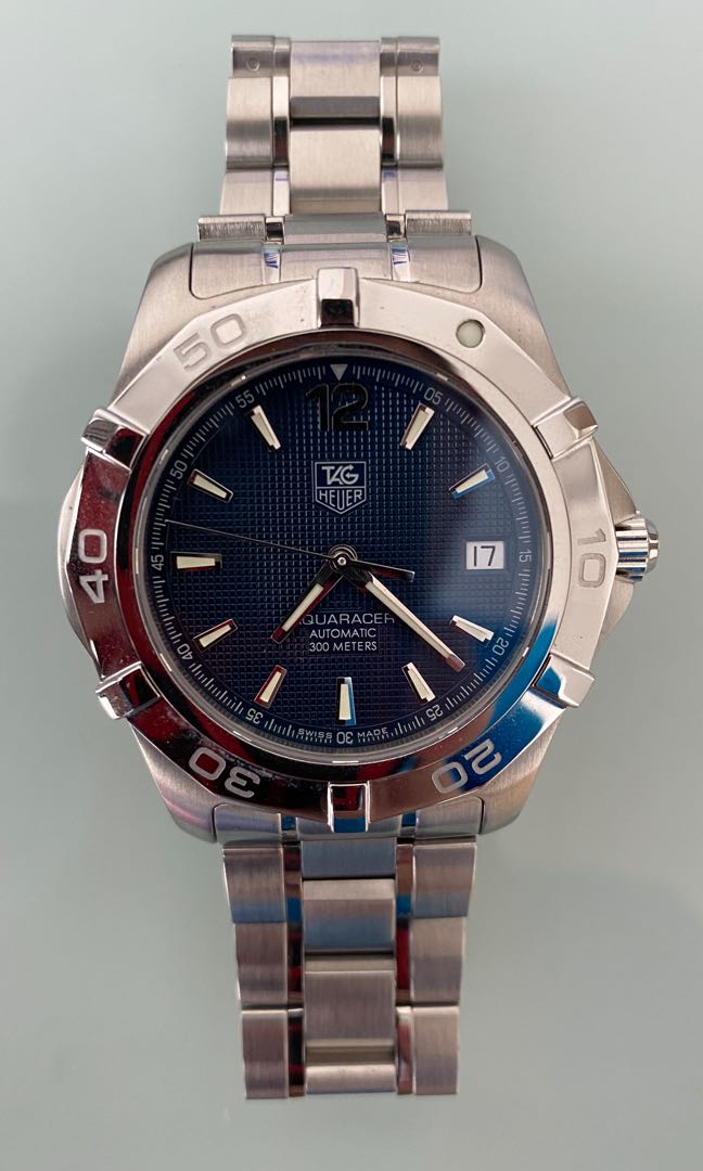 Tag Heuer (Aquaracer Automatic 300 meters), Men's Fashion, Watches ...
