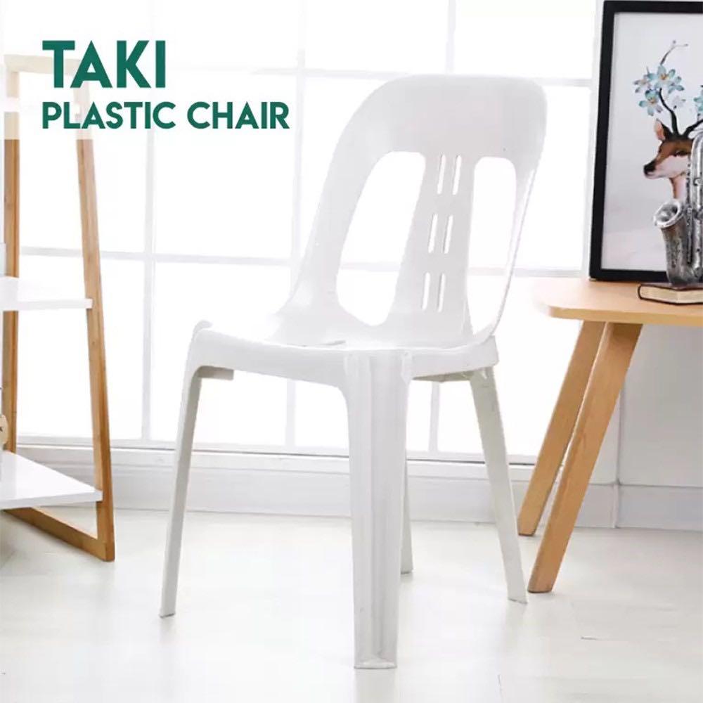 TAKI Kopitiam Plastic Chair / Dining / Coffeeshop / Stackable / Plastic ...