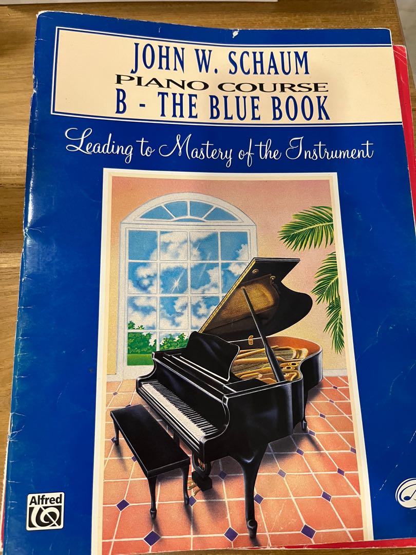 The blue book John W. Schaum, Hobbies & Toys, Books & Magazines ...