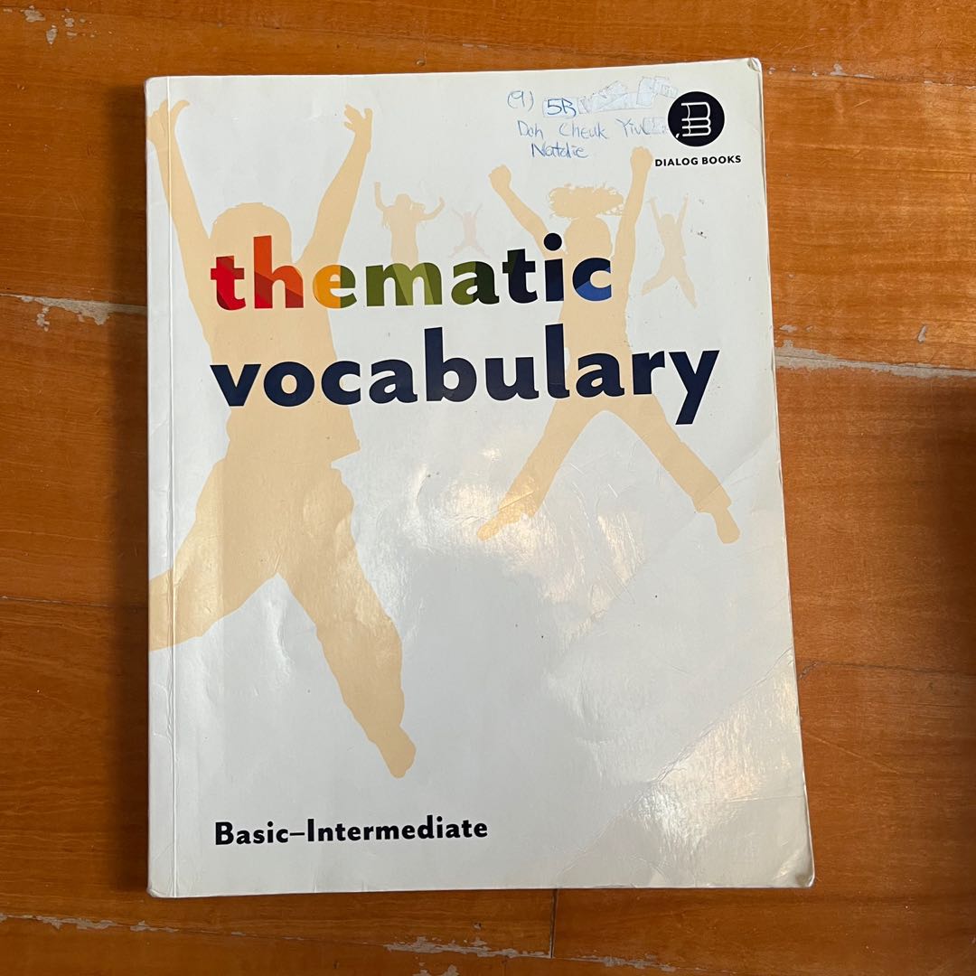 Thematic vocabulary, 興趣及遊戲, 書本 & 文具, 教科書 - Carousell